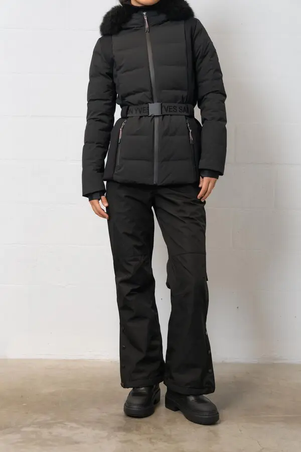 YVES SALOMON Button Detail Trousers