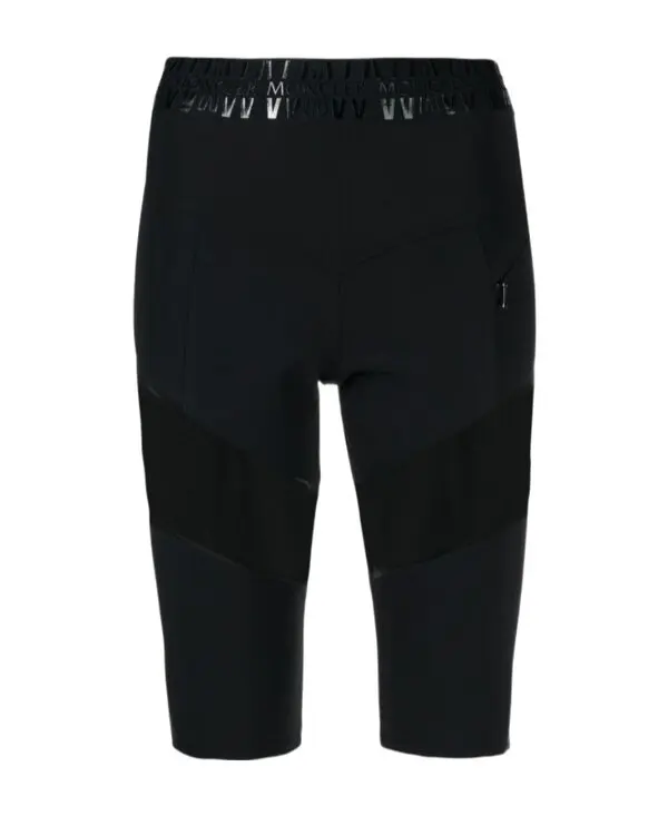Moncler Logo-waist Biker Shorts - Black