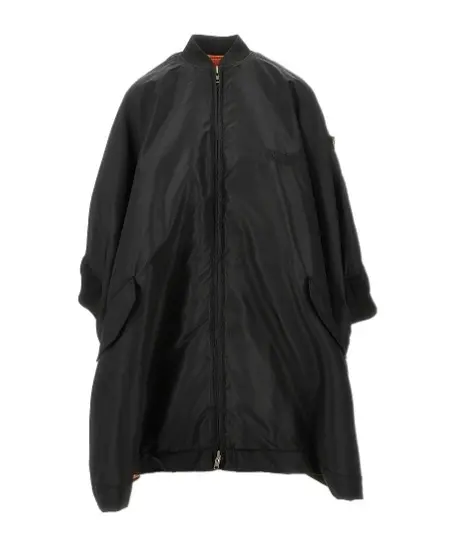 MAISON MARGIELA Zip-front Logo Cape
