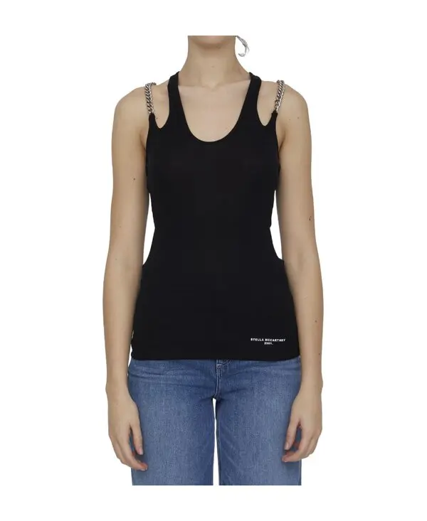 Stella McCartney Diamond-cut Strap Top