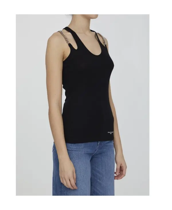 Stella McCartney Diamond-cut Strap Top