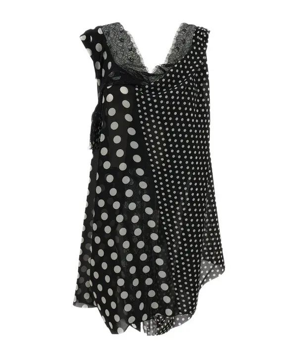 Junya Watanabe Polka Dot Georgette Dress