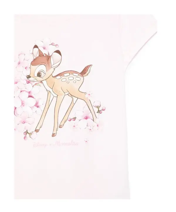 Monnalisa X Disney Bambi Print T-shirt