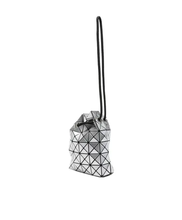 Issey Miyake Prism Drawstring Shoulder Bag - Gray