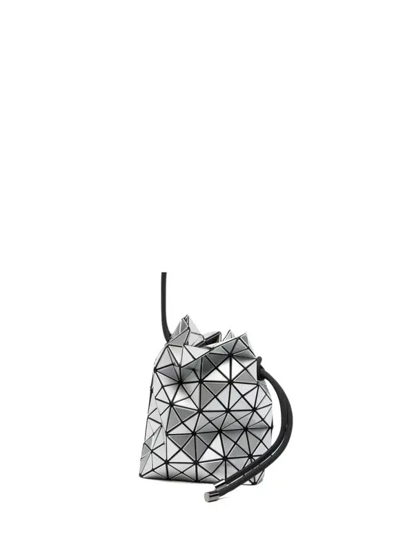 Issey Miyake Prism Drawstring Shoulder Bag - Gray