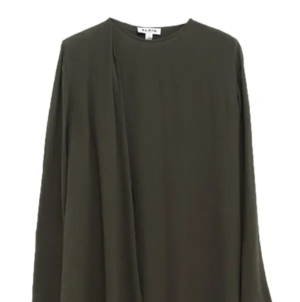 Alaïa Wrapped Asymmetric Dress