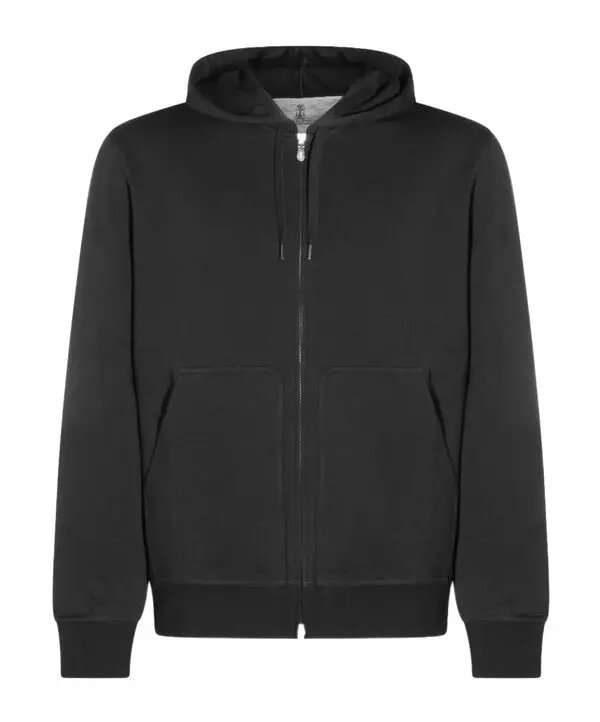 Brunello Cucinelli Zip-up Drawstring Hoodie - No