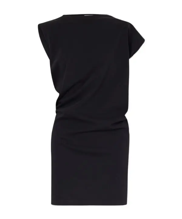 AGOLDE Round Neck Short Sleeve Dress