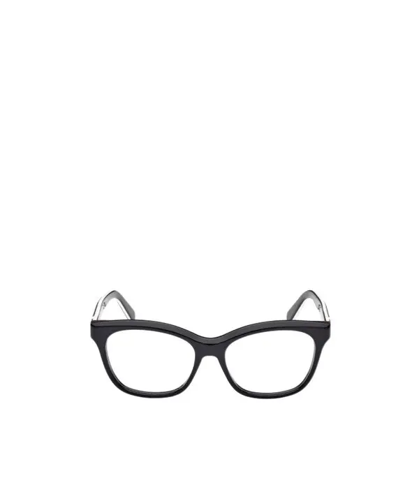 Moncler Square Frame Glasses - Black