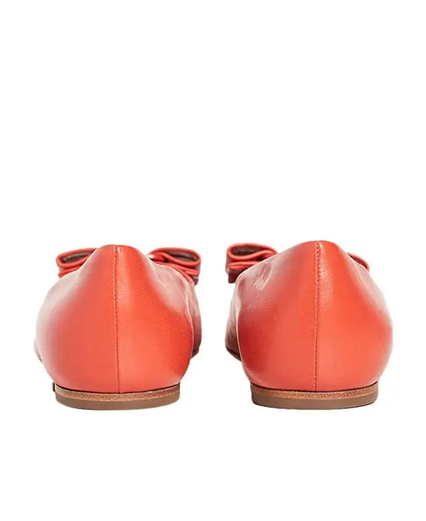 FERRAGAMO Bow Detail Ballet Flats
