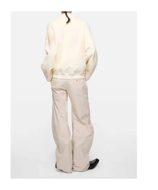 Acne Studios Fleece Logo Sweatshirt - No