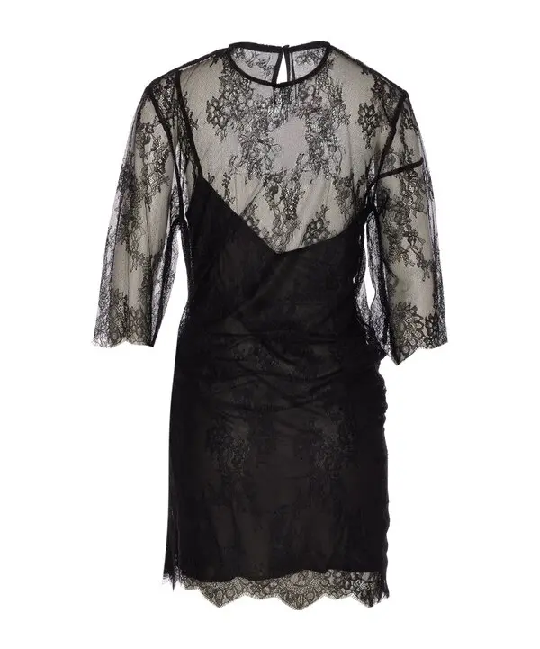 Liu Jo Lace Embellished Mini Dress