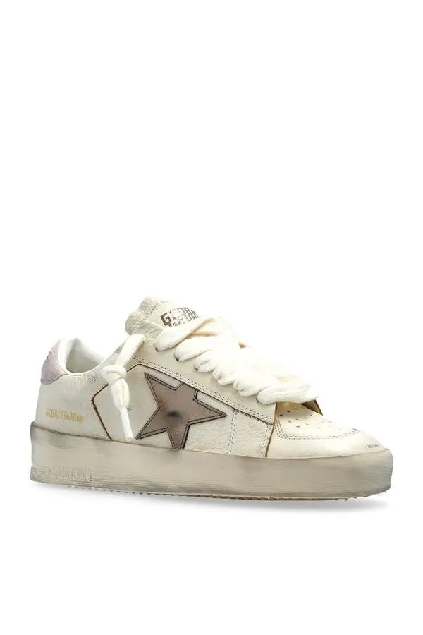 GOLDEN GOOSE Stardan Low-top Sneakers - Nude