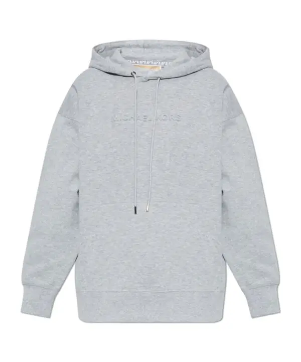 Michael Kors Logo Embossed Hoodie