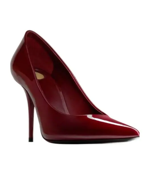 Saint Laurent Norma Pointed Toe Pumps With Stiletto Heel