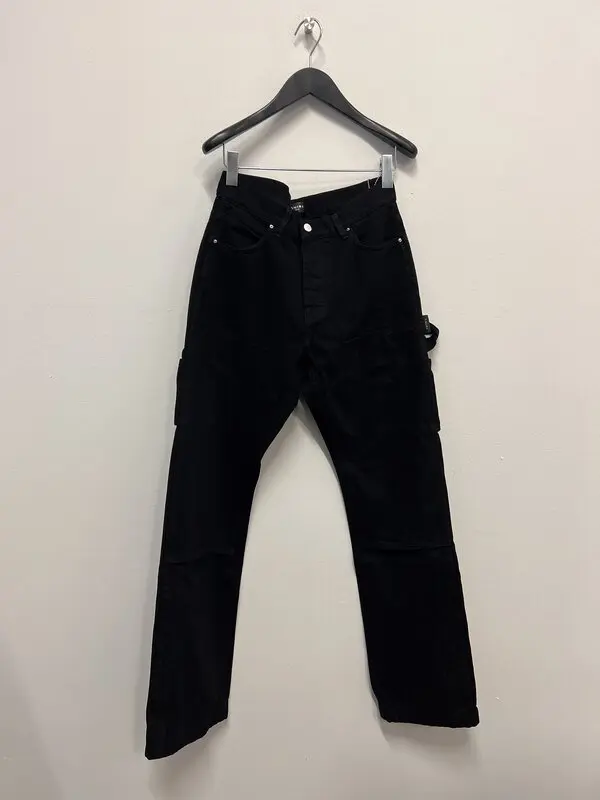 Amiri Faded Denim Carpenter Jeans