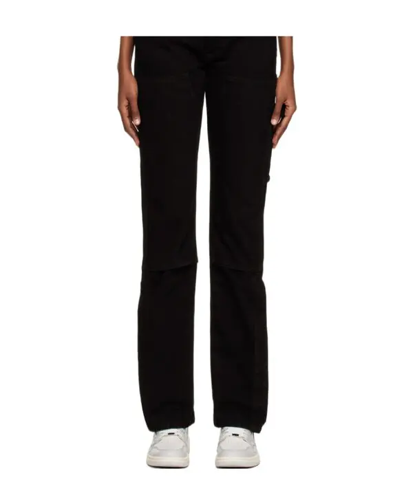 Amiri Faded Denim Carpenter Jeans