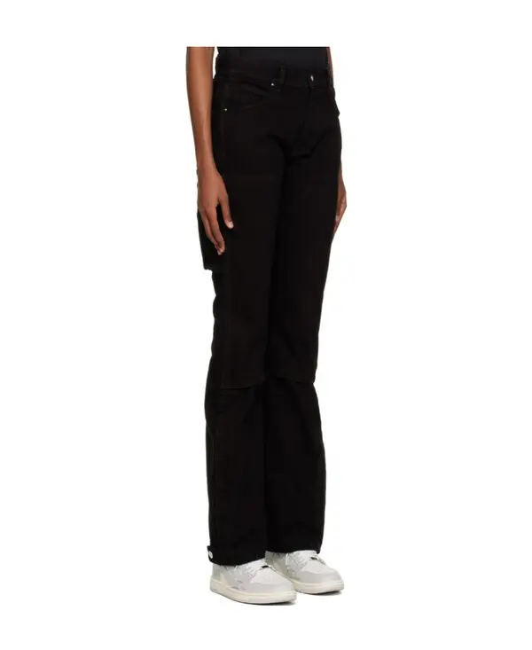 Amiri Faded Denim Carpenter Jeans