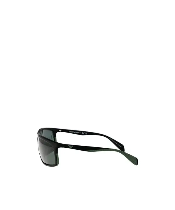 Emporio Armani Aviator Frame Sunglasses - Green