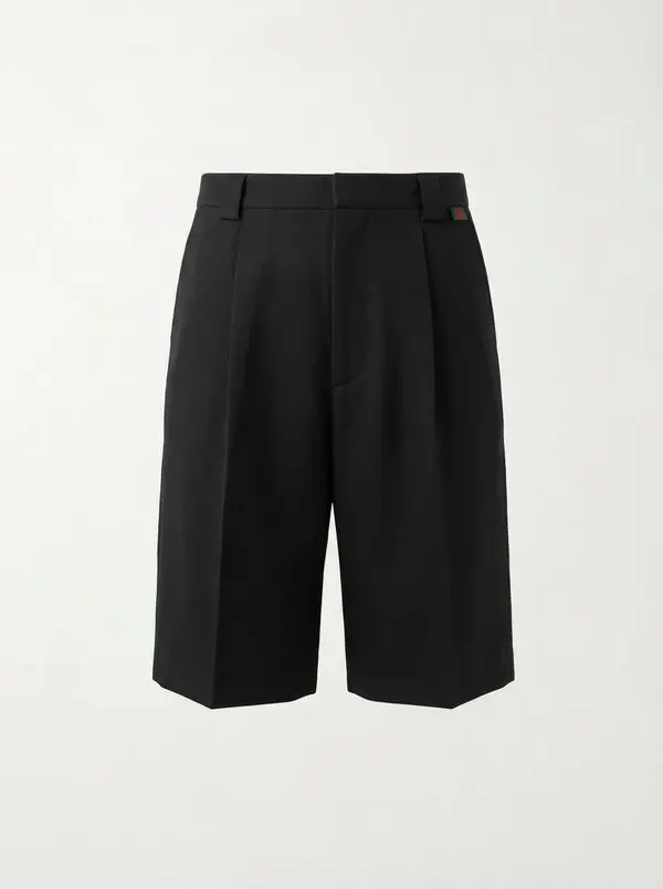 Gucci Pleated Shorts - Black