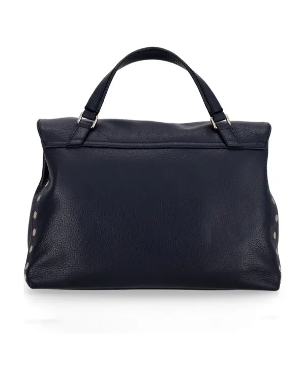 ZANELLATO Postina Daily Twist-lock Medium Tote Bag - Black
