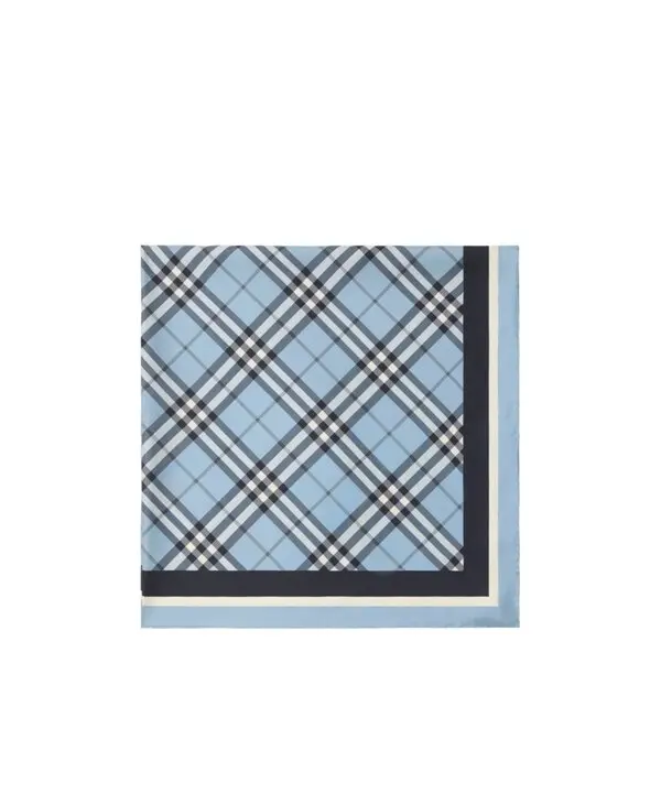 Burberry Checked Square Scarf