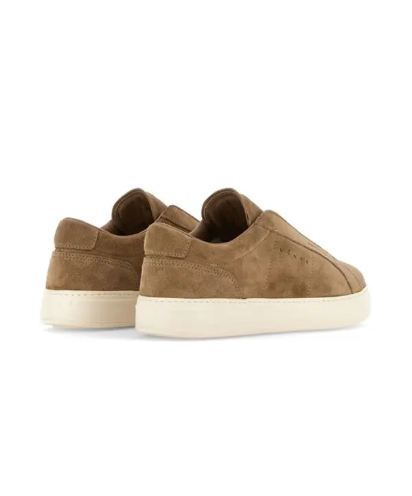Hogan Suede Slip-on Sneakers With Platform Sole - Brown