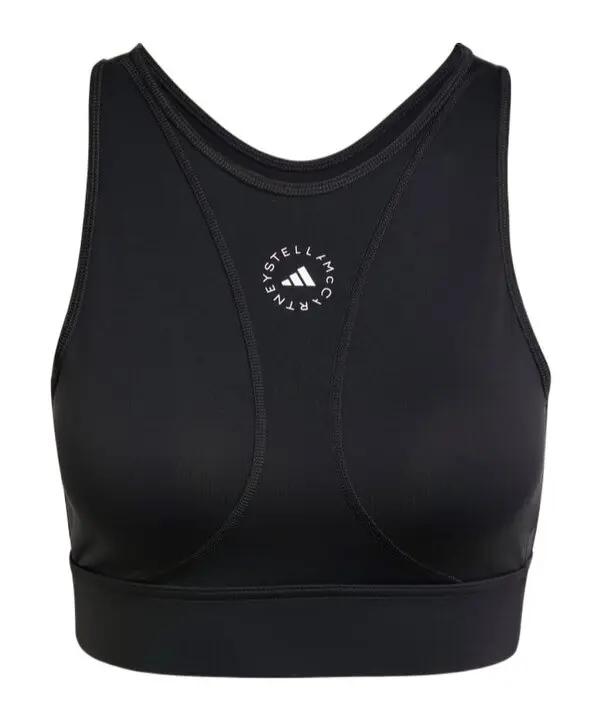 Adidas By Stella McCartney Logo Print Tank Top - Black