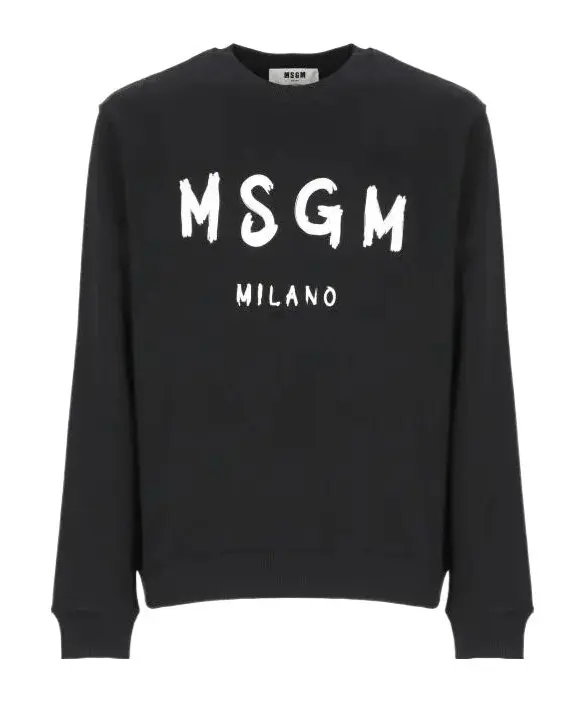 MSGM Logo-printed Crewneck Sweatshirt