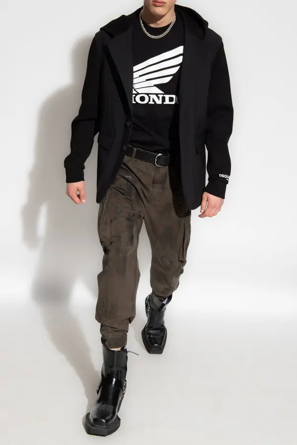 Dsquared2 Logo-printed Crewneck T-shirt