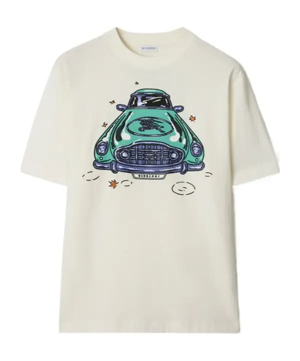 Burberry Car Cotton T-shirt