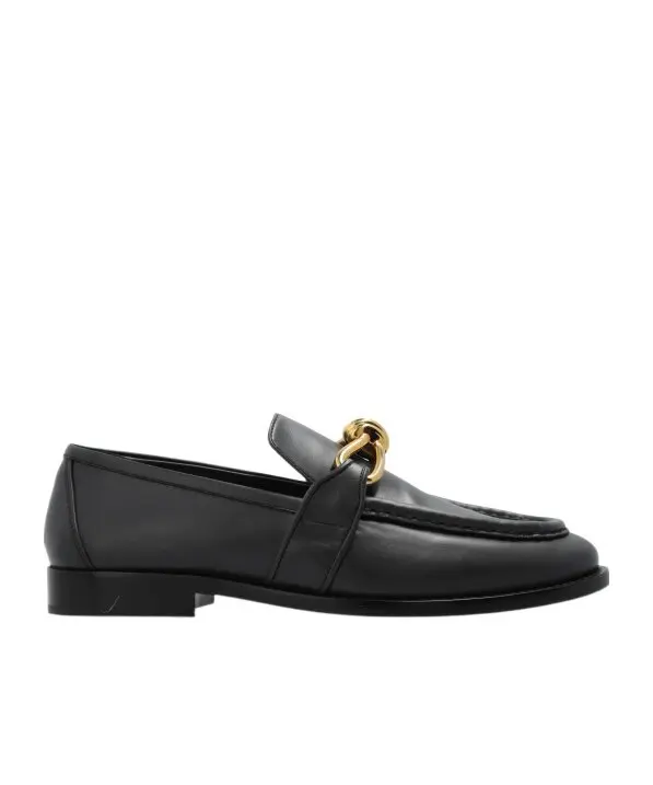 Bottega Veneta Astaire Loafers With Gold Tone Hardware - Shadow