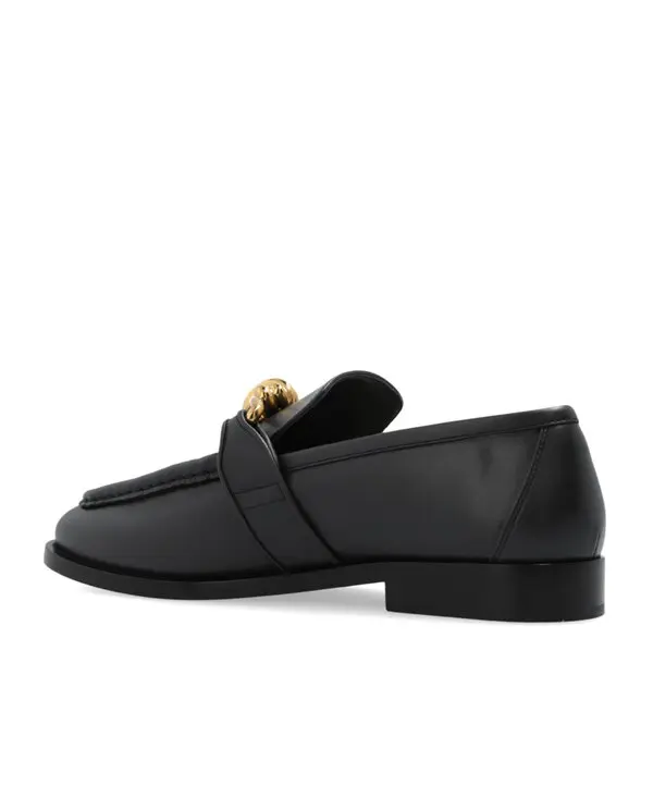 Bottega Veneta Astaire Loafers With Gold Tone Hardware - Shadow