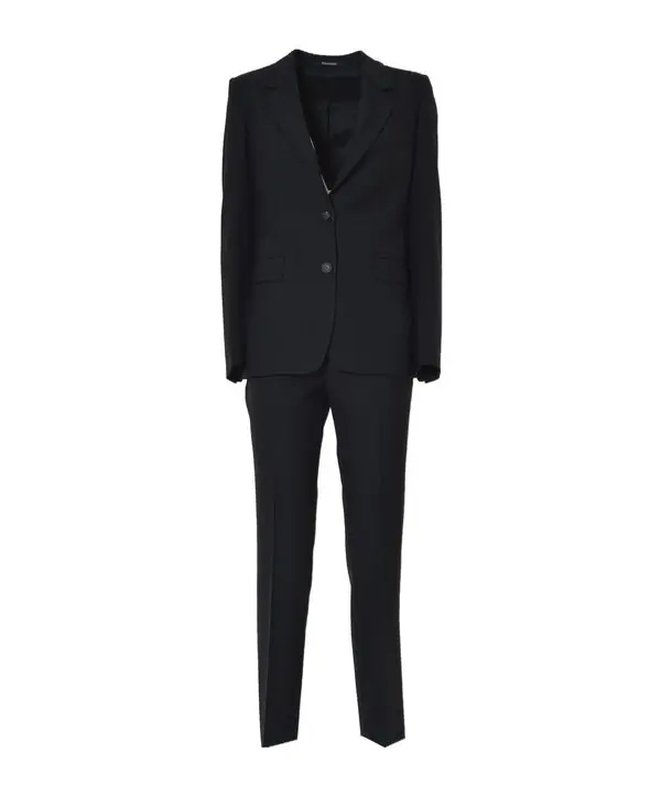 Tagliatore Single-breasted Tailored Suit - Black