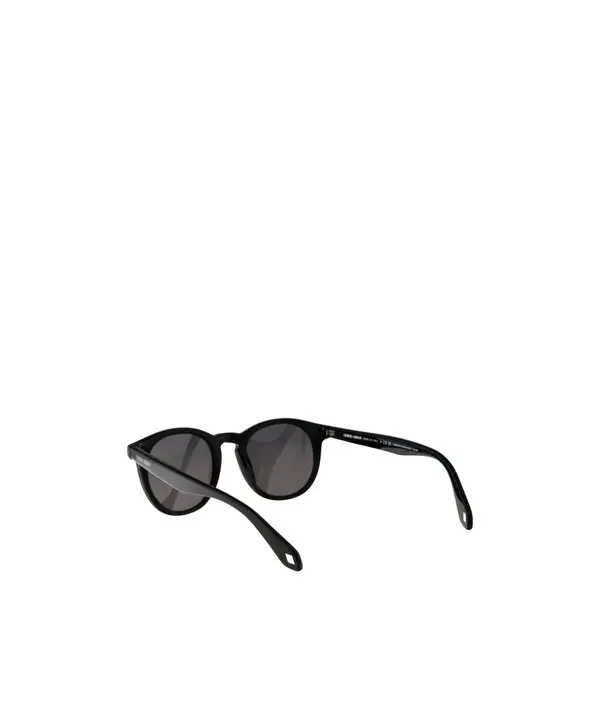 Giorgio Armani Round Frame Sunglasses - Black