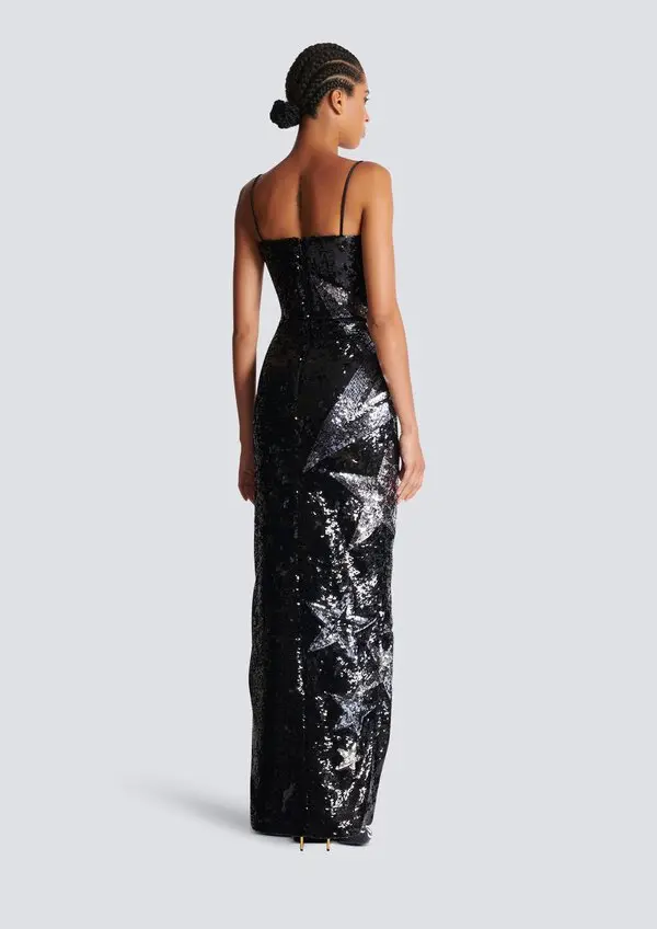 Balmain Embroidered Maxi Dress