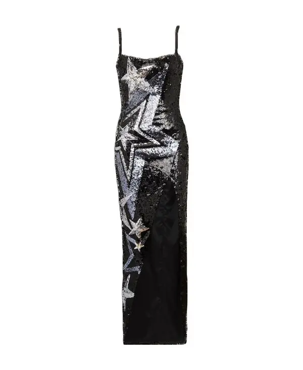 Balmain Embroidered Maxi Dress