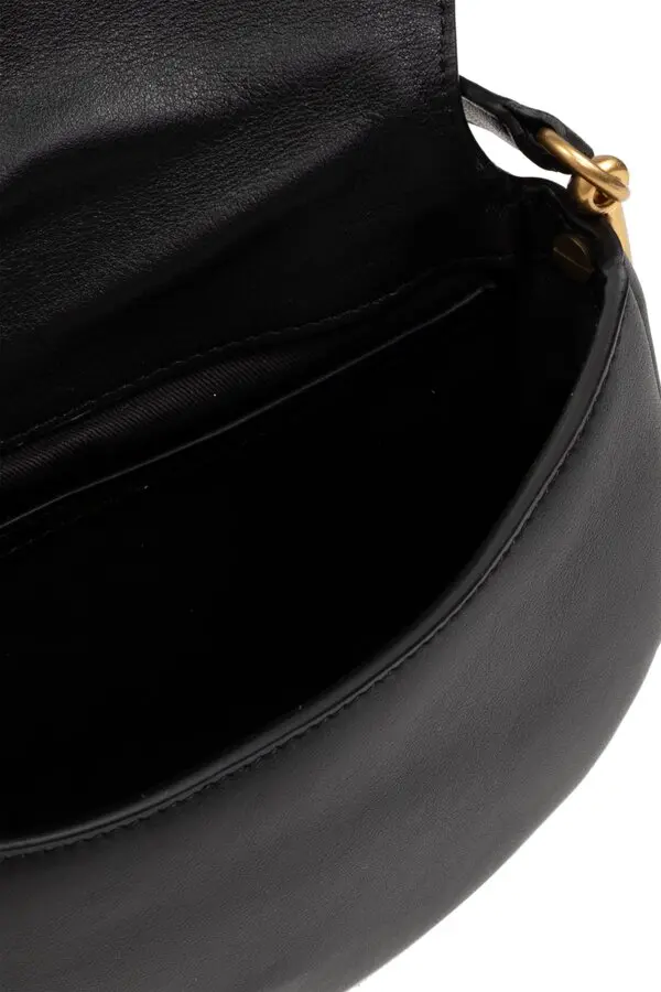 WANDLER Logo Printed Crossbody Bag - Black