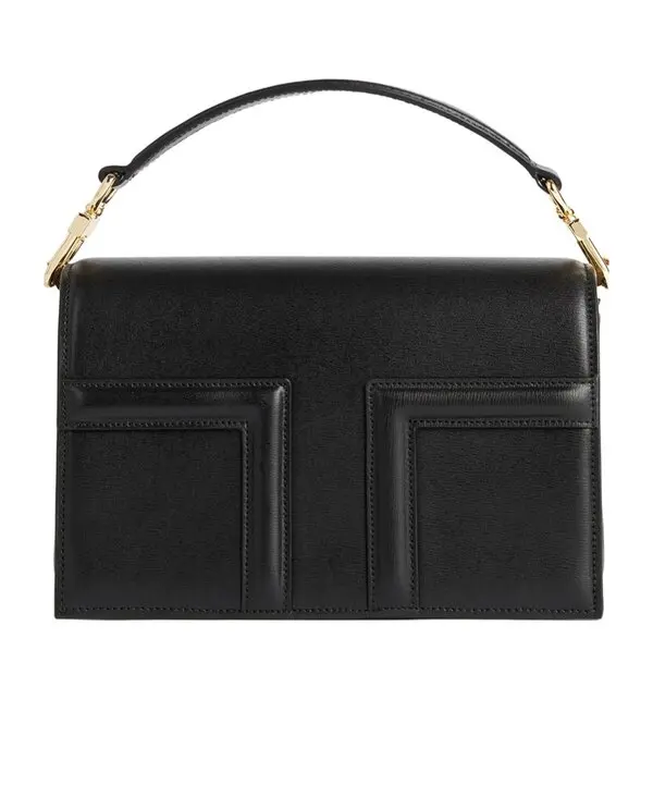 TOTEME T-flap Mini Tote Bag - Black