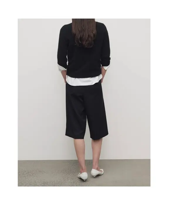 THE ROW Kalyan Pleated Shorts