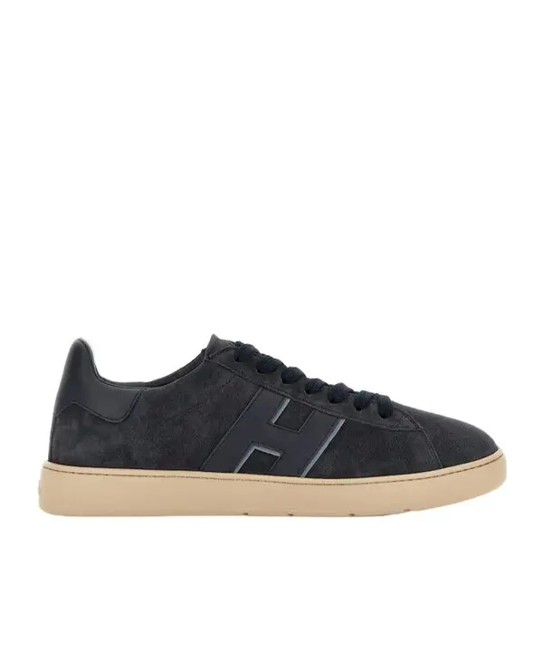 Hogan Low-top Sneakers With H Detail - Blue