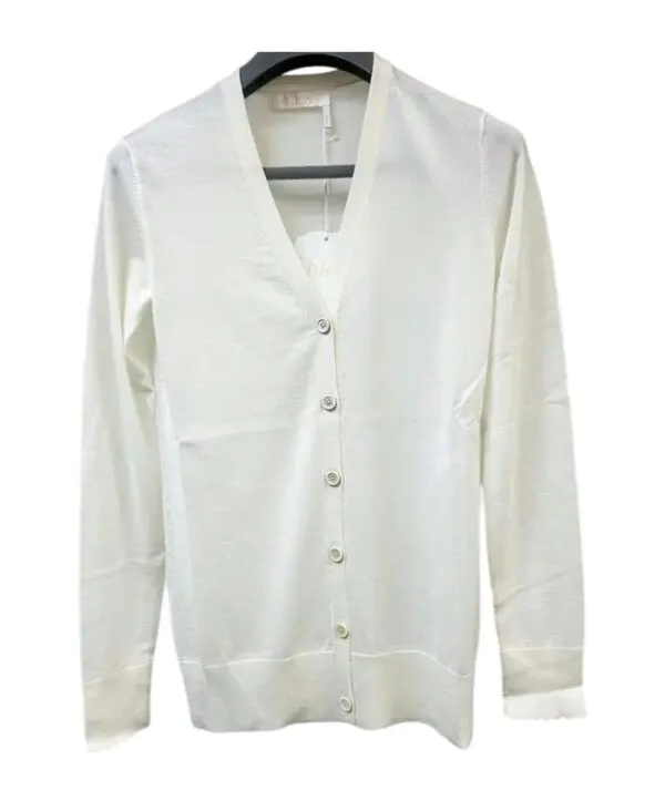 Chloé Long-sleeved V-neck Cardigan