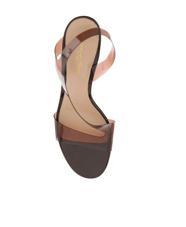 GIANVITO ROSSI Metropolis 70mm Stiletto Sandals - Nude