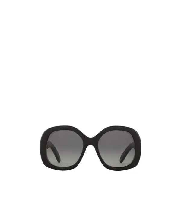 Celine Round Acetate Sunglasses - Gray