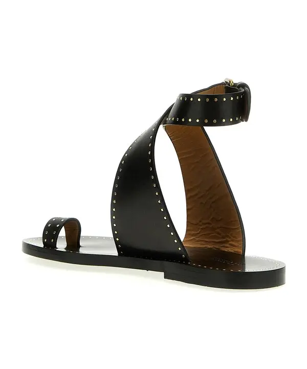 Isabel Marant Étoile Cross-strap Studded Open-toe Sandals
