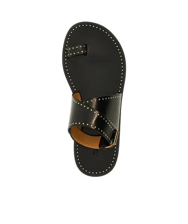 Isabel Marant Étoile Cross-strap Studded Open-toe Sandals