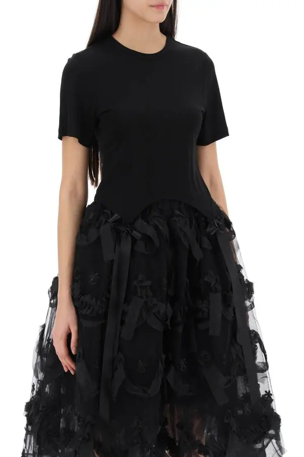 Simone Rocha Bow Detail T-shirt