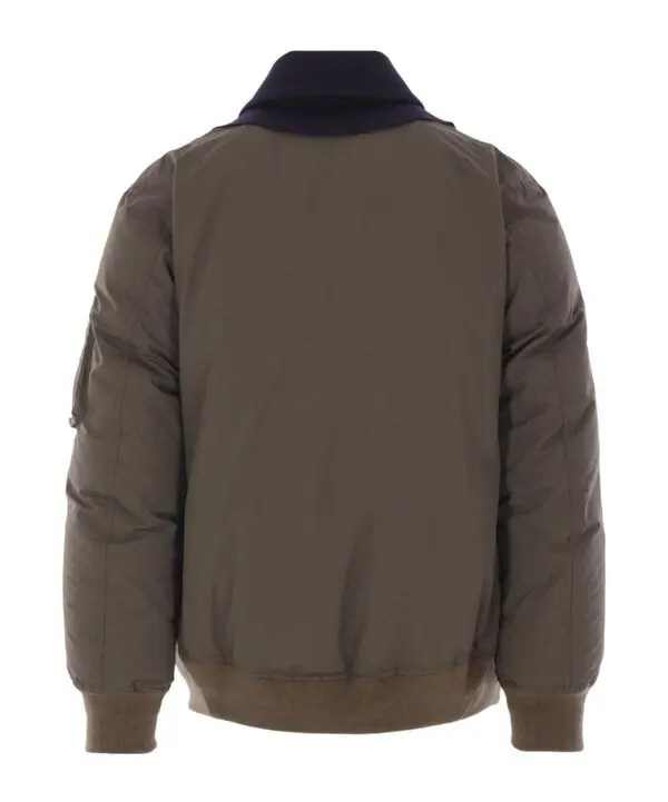 Sacai Double-breasted Anchor-button Coat