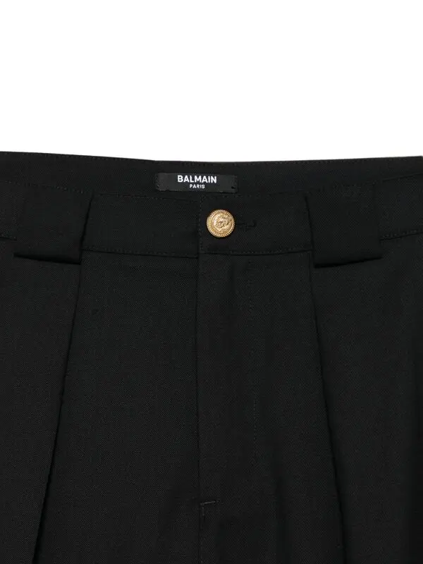Balmain Pleated Front Trousers