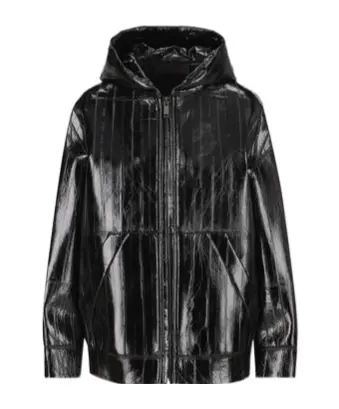 Valentino Garavani Zip-up Coat With Hood